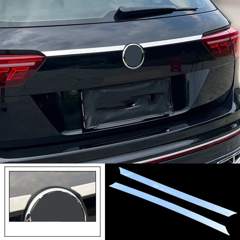 Для VW Tiguan TiguanL2020-2017 задняя отделка двери багажника, внешние молдинги, аксессуары из C