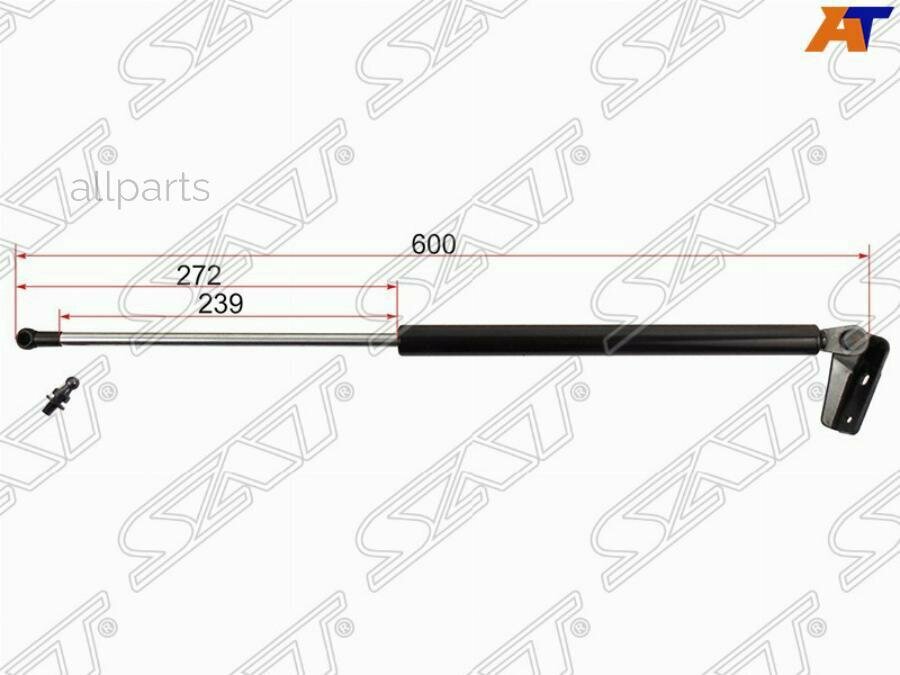 SAT ST-74820-SX0-305 Амортизатор крышки багажника Honda Odyssey 94-99 (Справа)