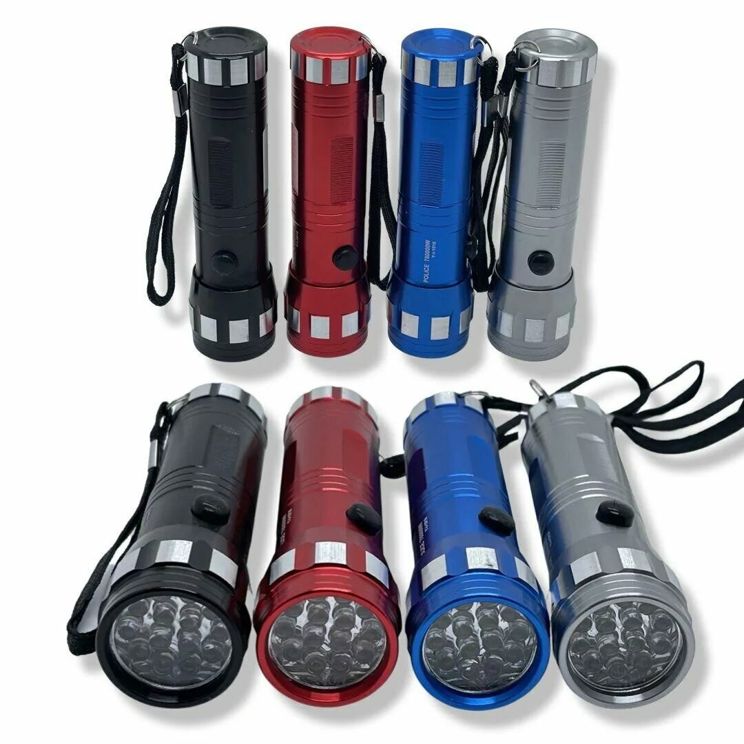 Ручной фонарик на батарейках 14-LED Y-I-1918