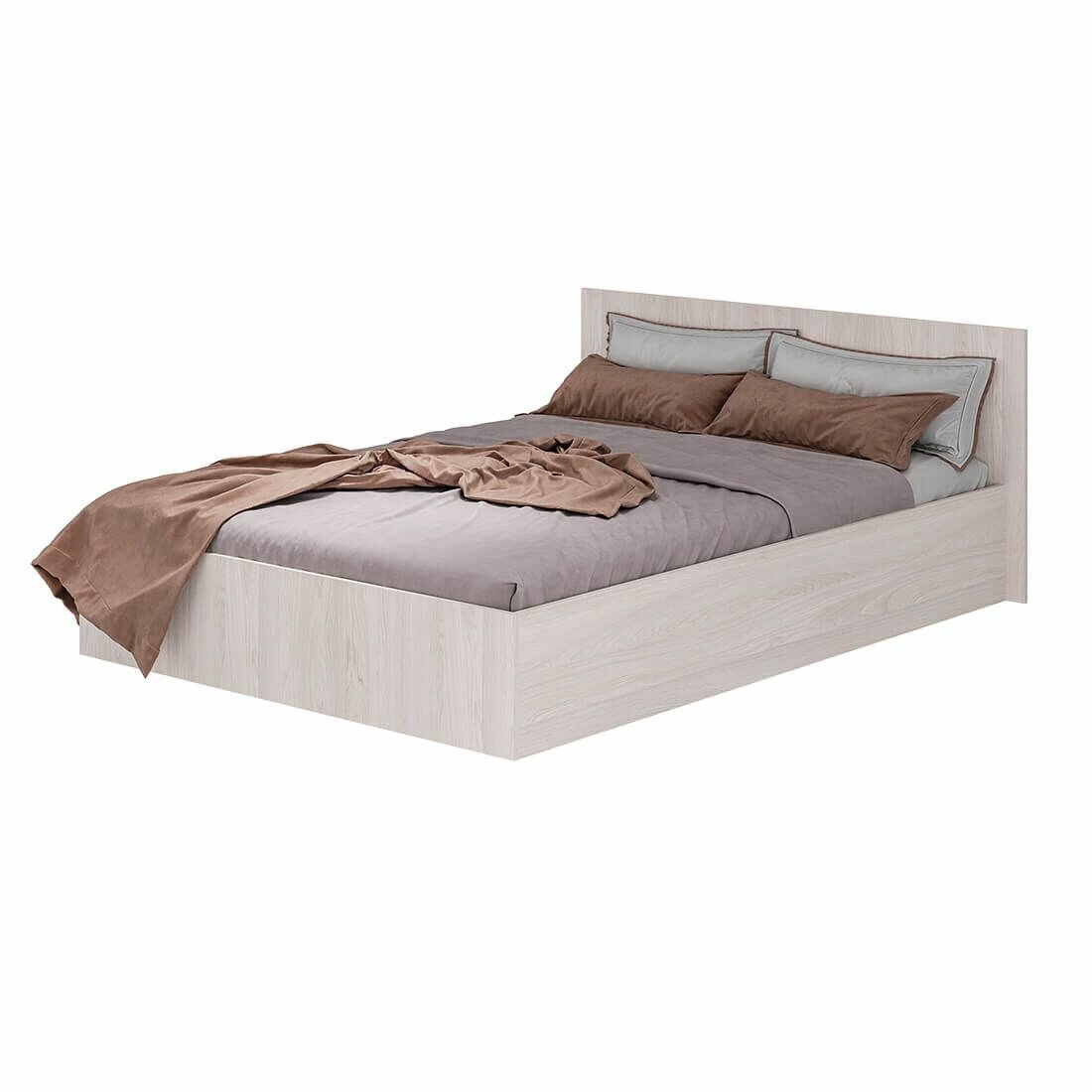 Кровать BTS Белла КР-11, ясень, ЛДСП, двуспальная, 1,4 х 2 м