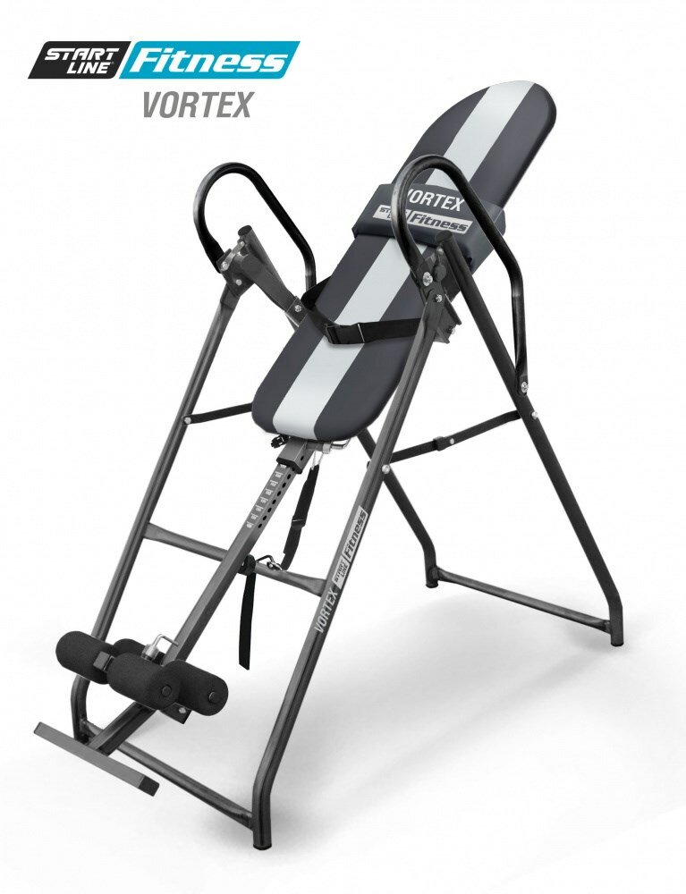 Nonbrend Инверсионный стол Vortex серо-серебристый с подушкой