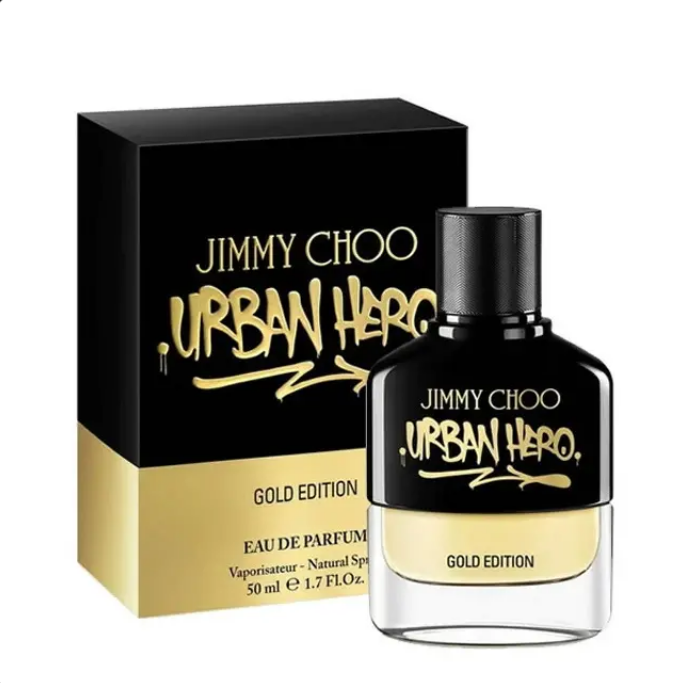 Парфюмерная вода Jimmy Choo Urban Hero Gold Edition для мужчин, 50 мл