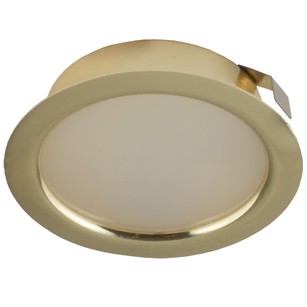 "Мебельный" светодиодный светильник золото (220V)