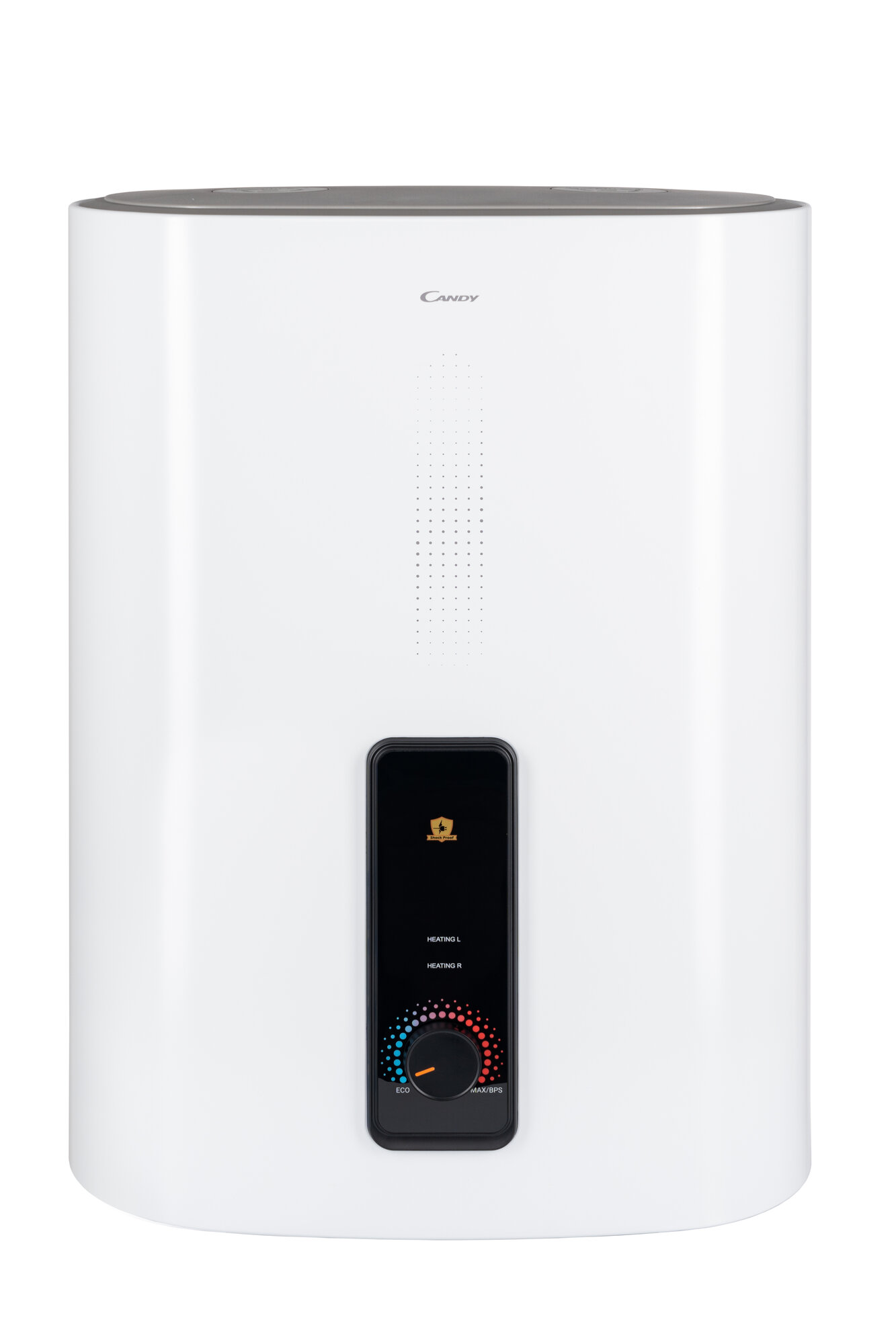 Водонагреватель накопительный CANDY CF50V-P3 50 литров, 2000 Вт, бойлер эмалированный, Shock proof, белый
