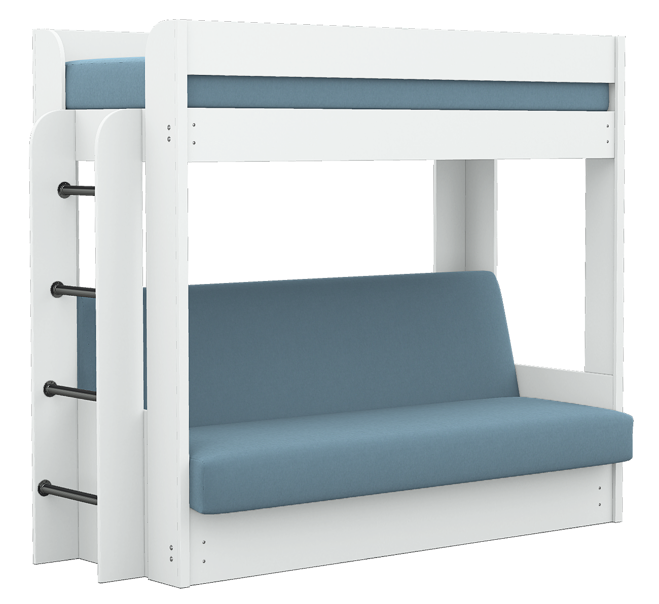 Диван кровать двухъярусная Левада с матрасом, 2090х86х1730мм.