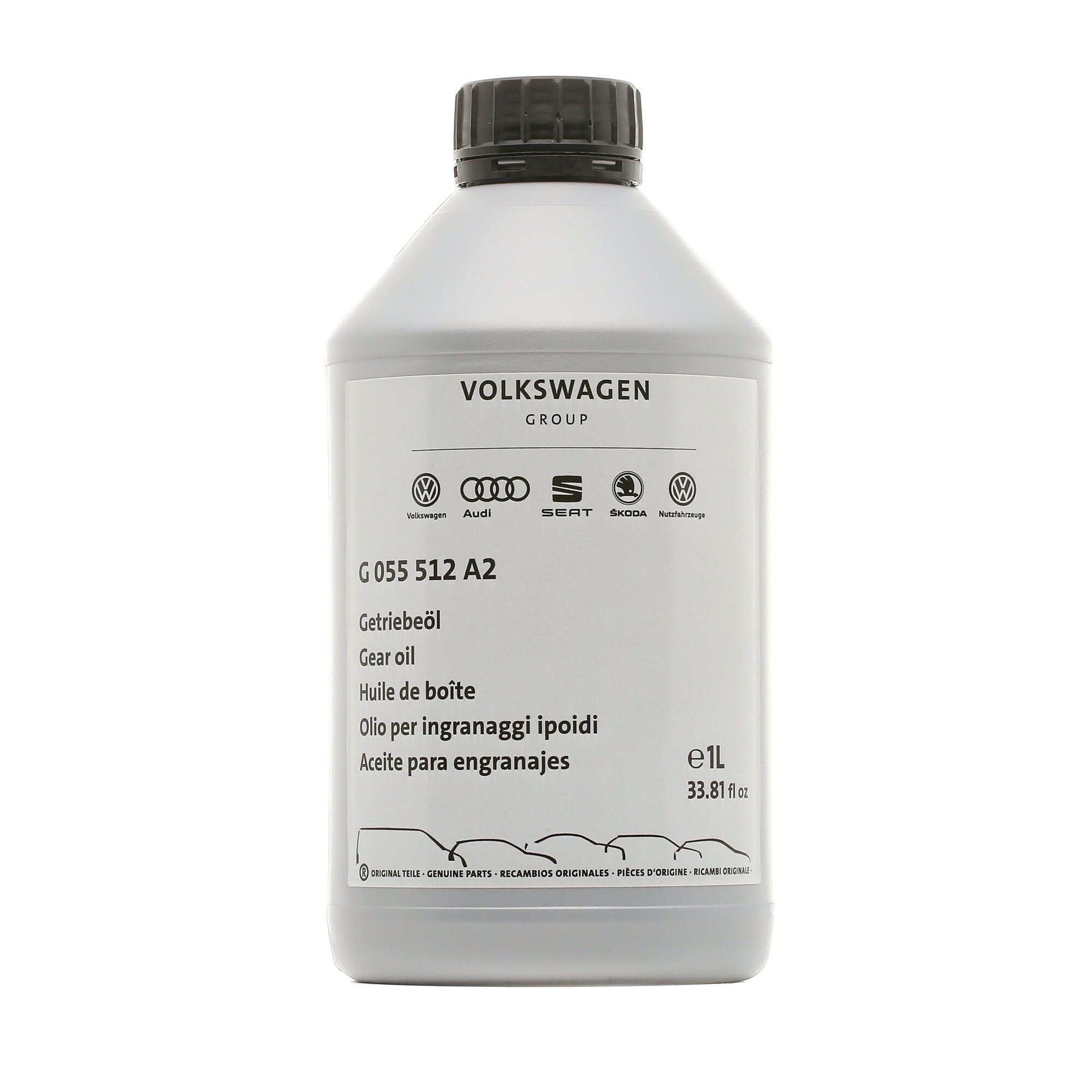 Масло трансмиссионное минеральное Gear Oil 1л VAG G 055 512 A2