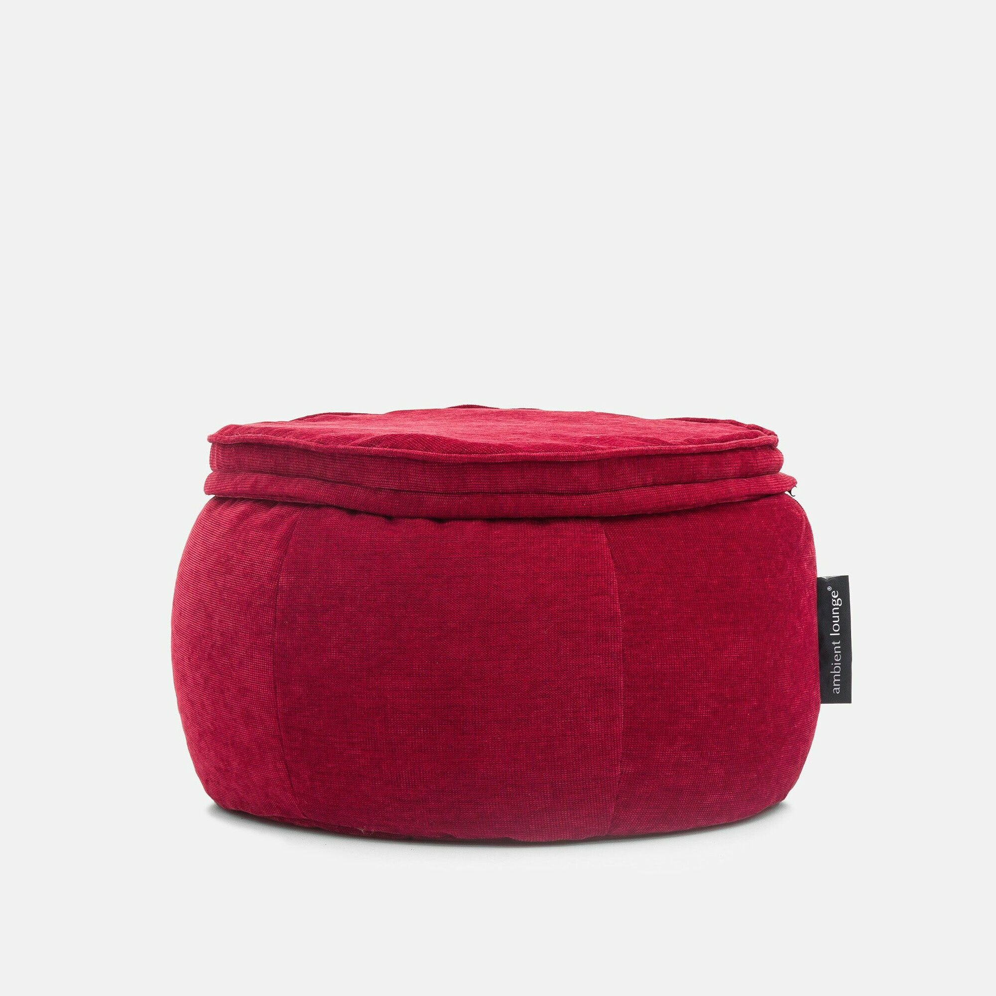 Бескаркасный пуф Ambient Lounge - Wing Ottoman - Wildberry Deluxe (Sofa Weave) - оттоманка для дивана или кресла