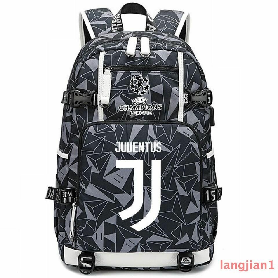 Школьный рюкзак Serie A Juventus F.C. с зарядкой USB для ноутбука