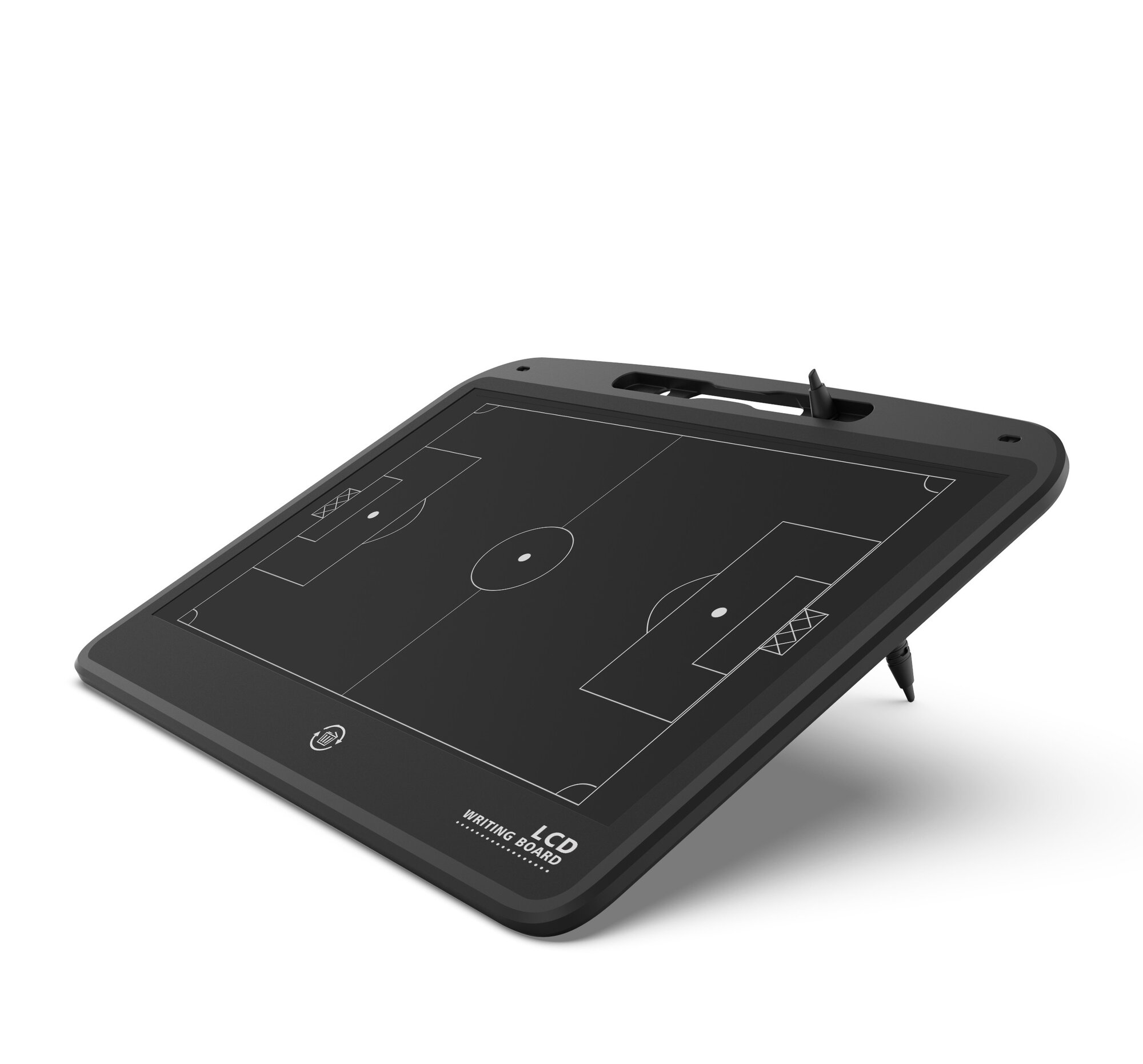 LCD Тактическая доска планшет для футбола BLACK