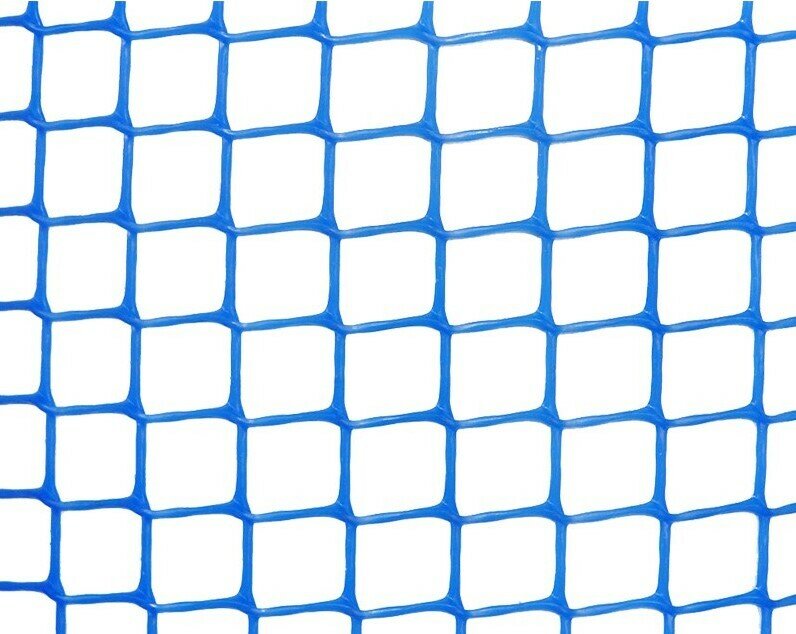 Универсальная садовая решетка голубого цвета из пластика, для декорирования стен построек и заборов вьющимися растениями, рулон 1х20м, цвет голубой