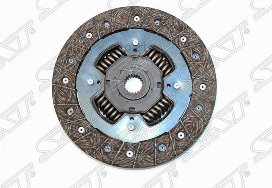 SAT ST-31250-12393 Диск сцепления Toyota Corolla (E150, E90, E100, E110, E120) 83-13 / Corolla Fielder 00-06 (200,00/ 140.0