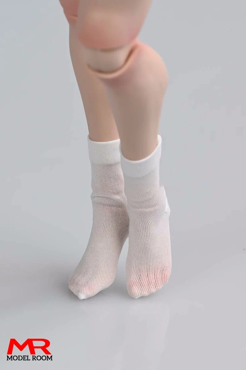 Носки белые 1/6 для фигурок, Color: Белый, Color: F
