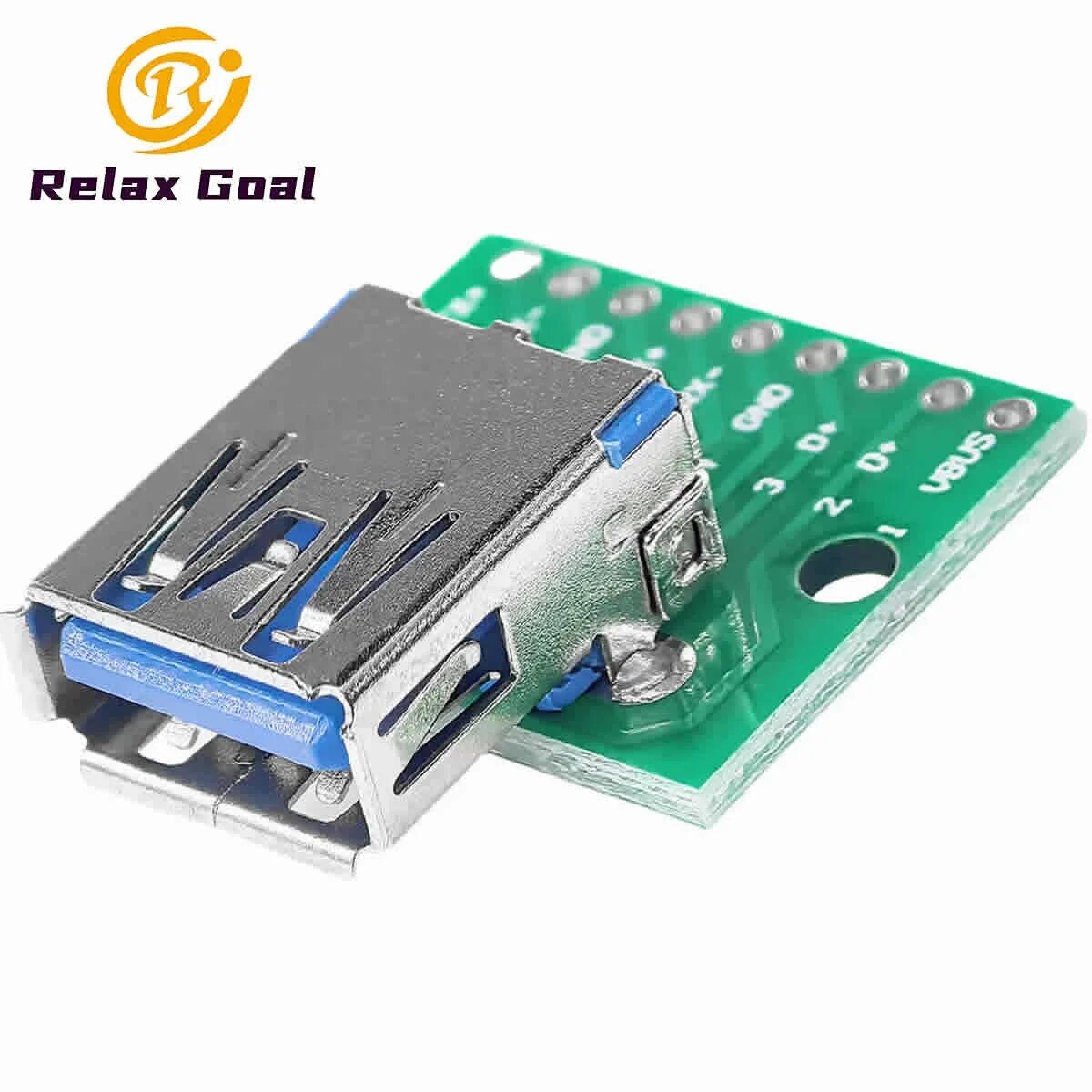 USB 3.0 к 2,54 мм DIP A гнездовой разъем адаптер модуль OLNYLO
