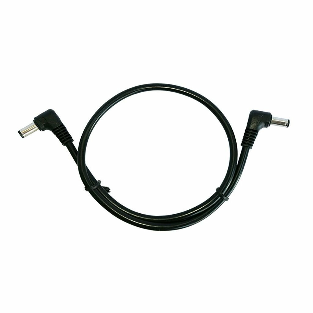 Шнур питания с двойным изгибом 12V10A 5,5x2,1 мм-50 см
