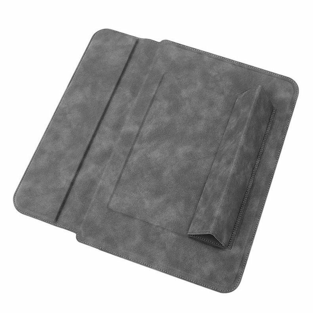 Универсальный ультратонкий чехол для ноутбука с диагональю от 14,1 до 15,4 дюйма подставкой, эргономичной поддержкой клавиатуры, водонепроницаемым кожаным чехлом