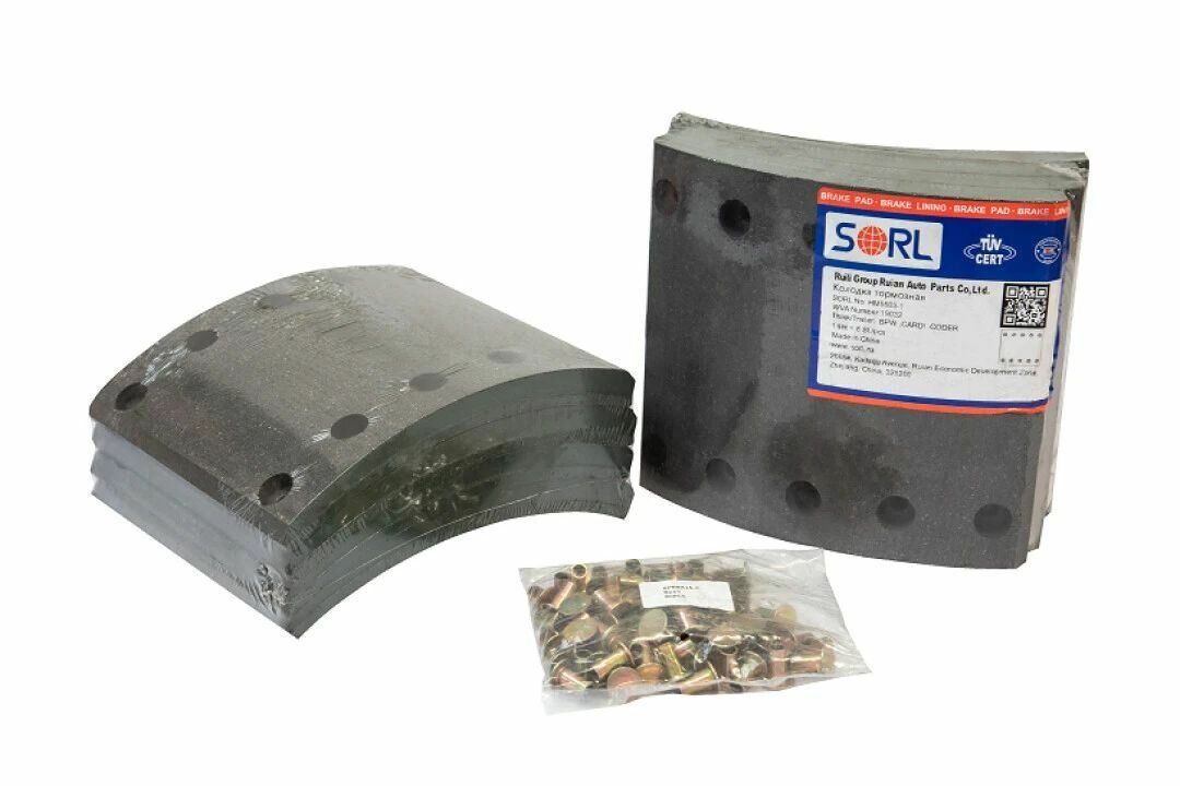 Накладки тормозные WVA19032 420х180 BPW 1REM. HM5603-1 SORL