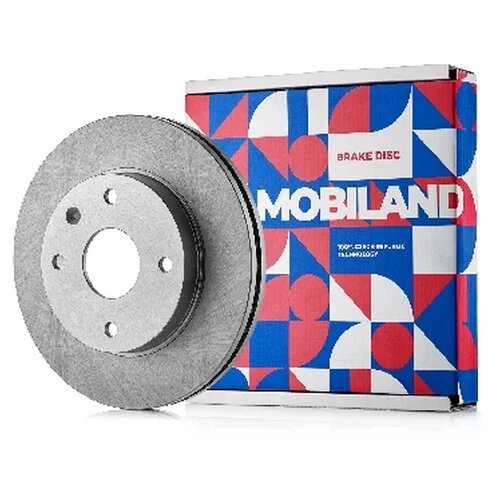 Диск тормозной передний DAEWOO NUBIRA, CHEVROLET LACETTI 1.4-1.8 03 (упаковка 2 шт.), MOBILAND 416102570