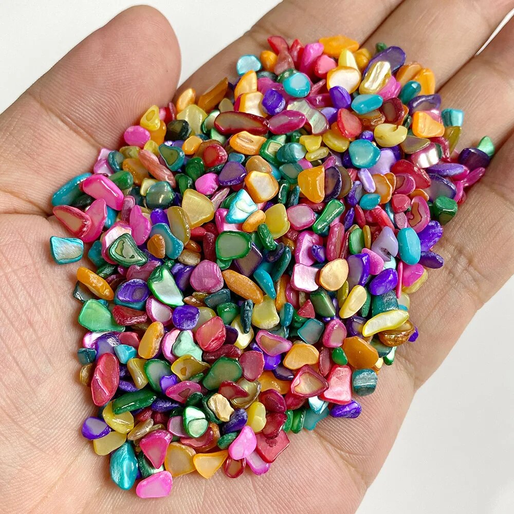 Гранатовые крошки 50 г FI0203 rainbow shell