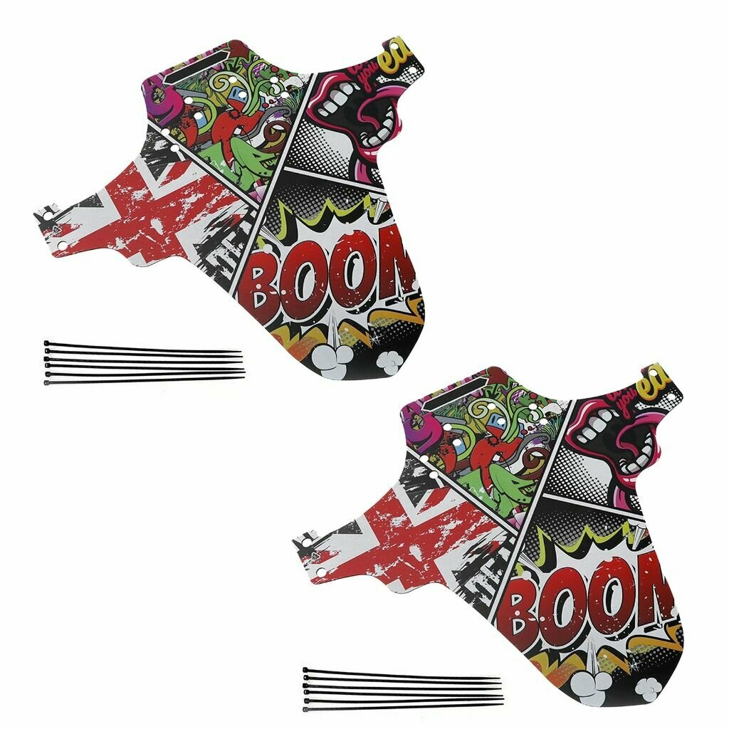 2 шт. Грязезащитные щитки для велосипеда