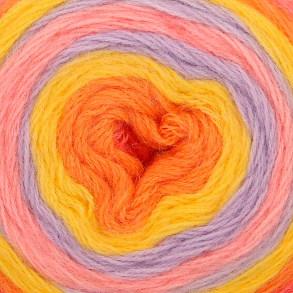 Mohair Dream /Мохер Дрим/ пряжа Schachenmayr, MEZ, 9807597 (00093, lollipop color (леденец), желтый/красный/оранжевый/фиолетовый)