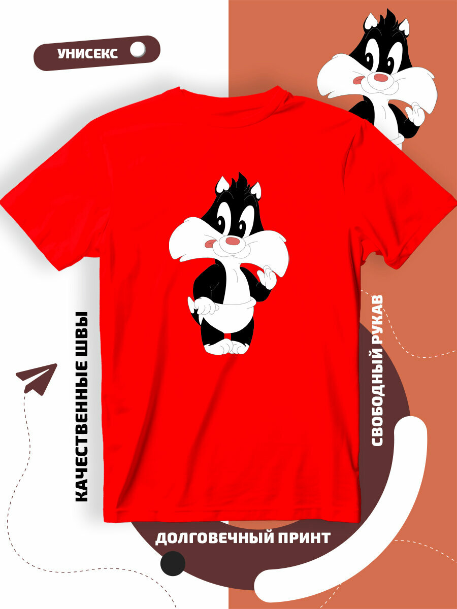 Футболка Baby Looney Tunes Бэби Луни Тюнз Sylvester Сильвестр