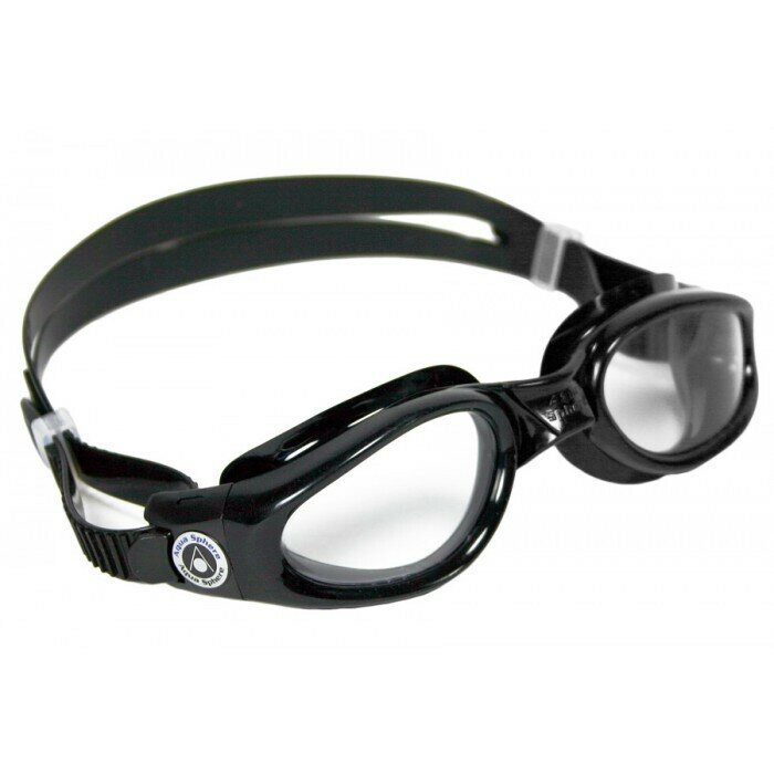Очки AquaSphere Kaiman прозрачные линзы, черный