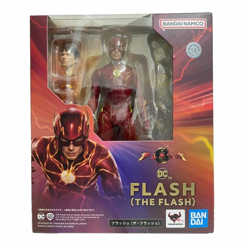Tamashii Nation Bandai S.H. Figuarts Flash / Коллекционные классические фильмы , Фигурки героев в стиле ретро, Детские игрушки