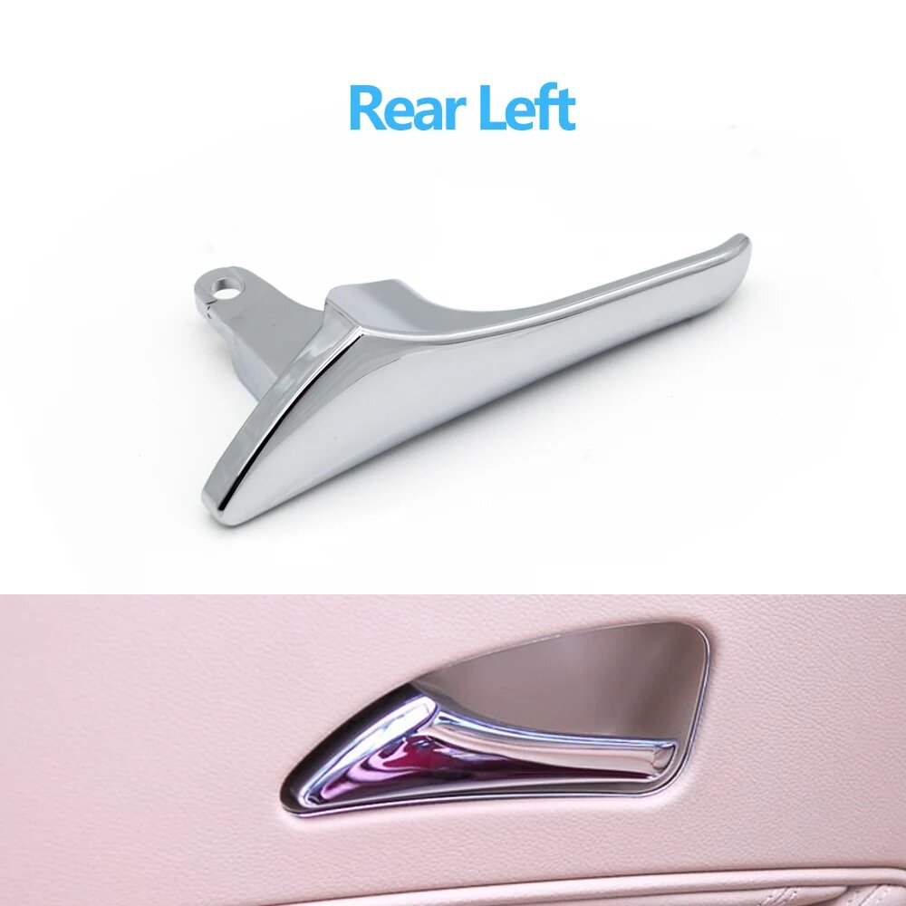 Хромированная дверная ручка Rear Left Mercedes W211 W219