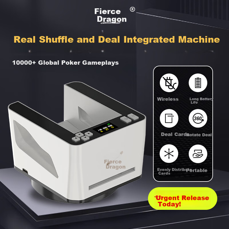 Dinosaur Card Shuffler Automatic Poker Dealer Shuffler Poker Automatic Shuffler