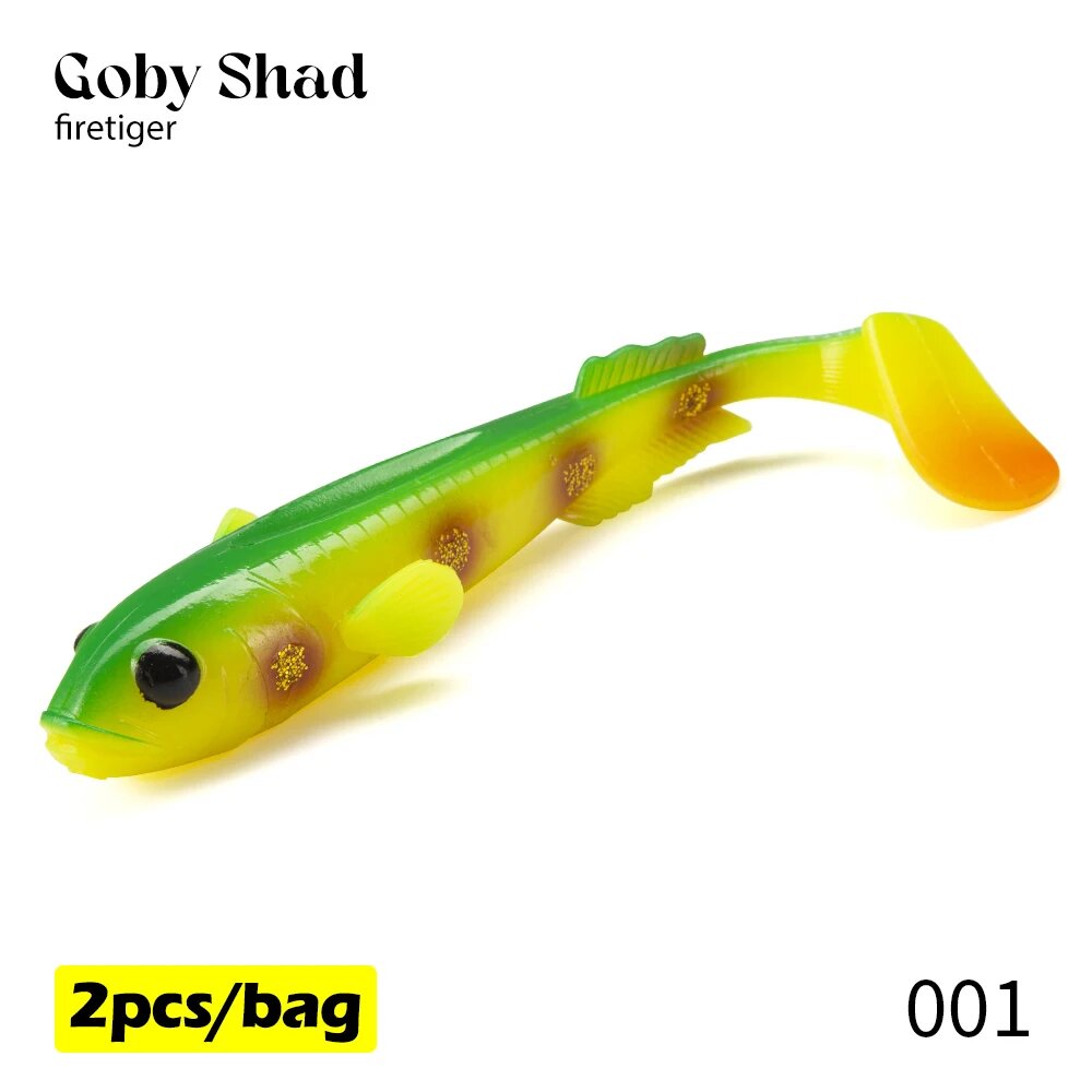 Hunthouse 3D Goby Shad Soft Lure Pro 2шт