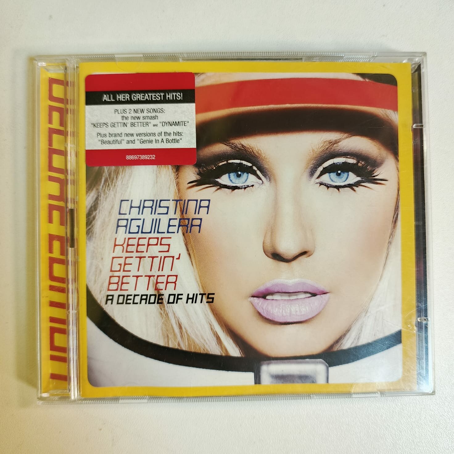Компакт диск Christina Aguilera - Keeps Gettin' Better: A Decade Of Hits CD+DVD (Европа 2008г.)