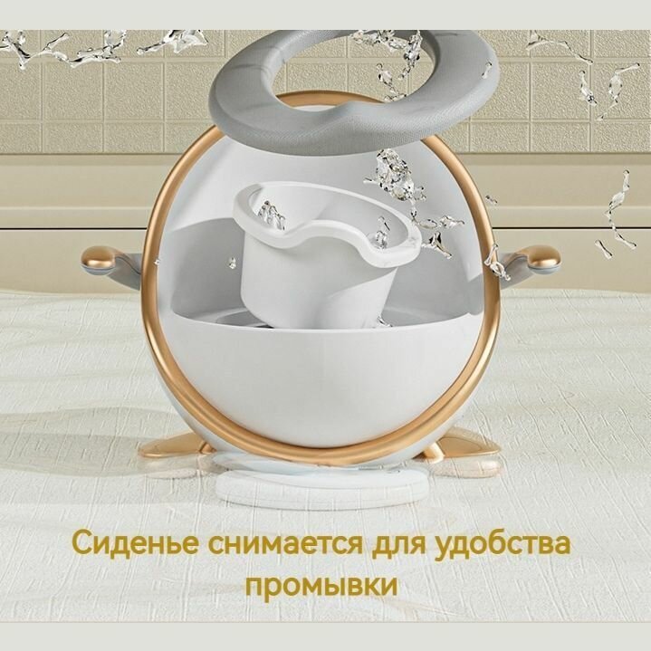 Горшок для ребенка，Универсальный для мальчиков и девочек，Легко чистить，Свет. — фото 1