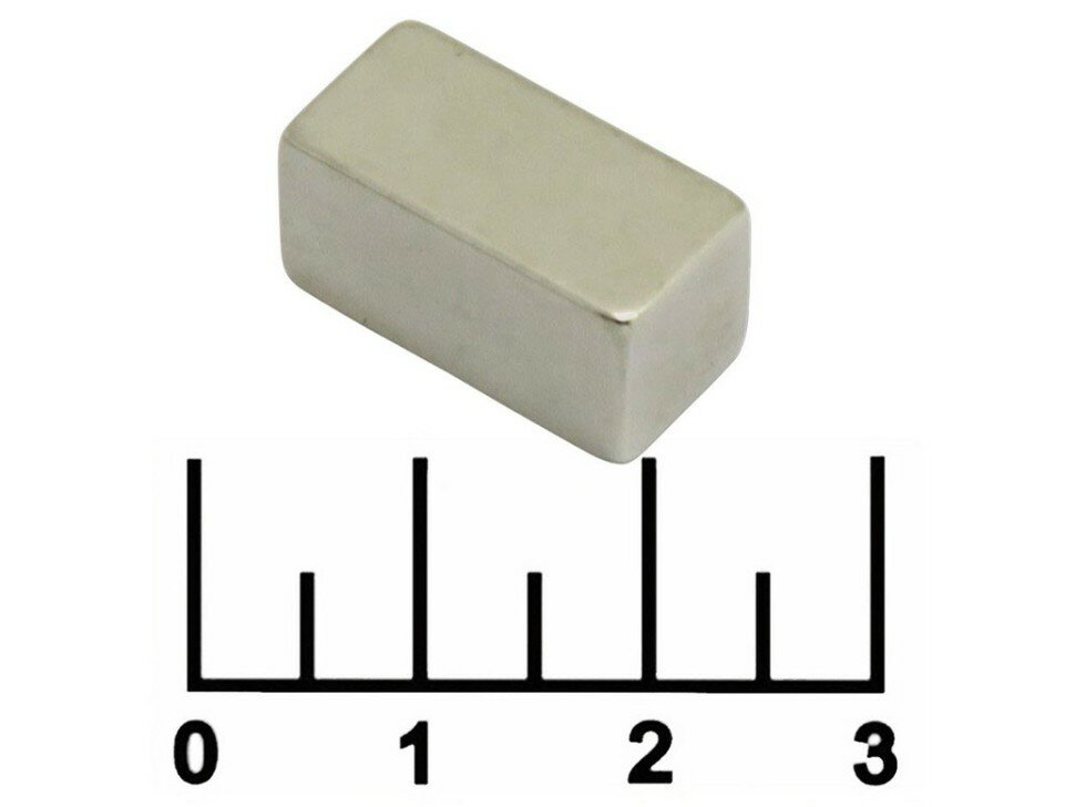 Магнит P 20*10*10 прямоугольник неодимовый (~10кг)