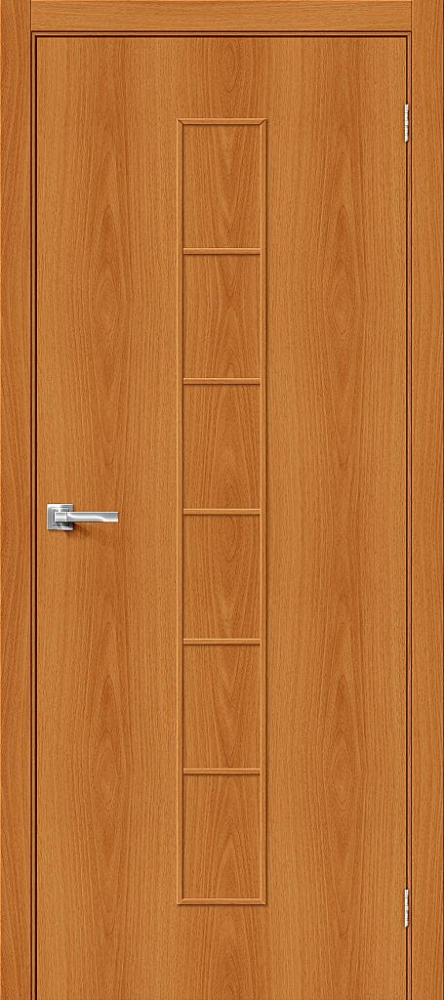 Межкомнатный Портал из Экошпона Bravo Л-12 (МиланОрех) (добор 3шт 100мм + 3 наличника) / Браво.