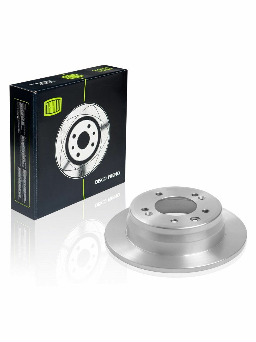 Диск тормозной задний TRIALLI DF073306 для а/м Hyundai i30 FD, ix35 LM, KIA Ceed ED, Sportage III SL, 262х10 мм.