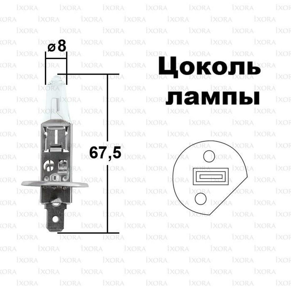 Philips лампа головного света (premium) h1 12v 55w блистер 1 шт. 12258prb1