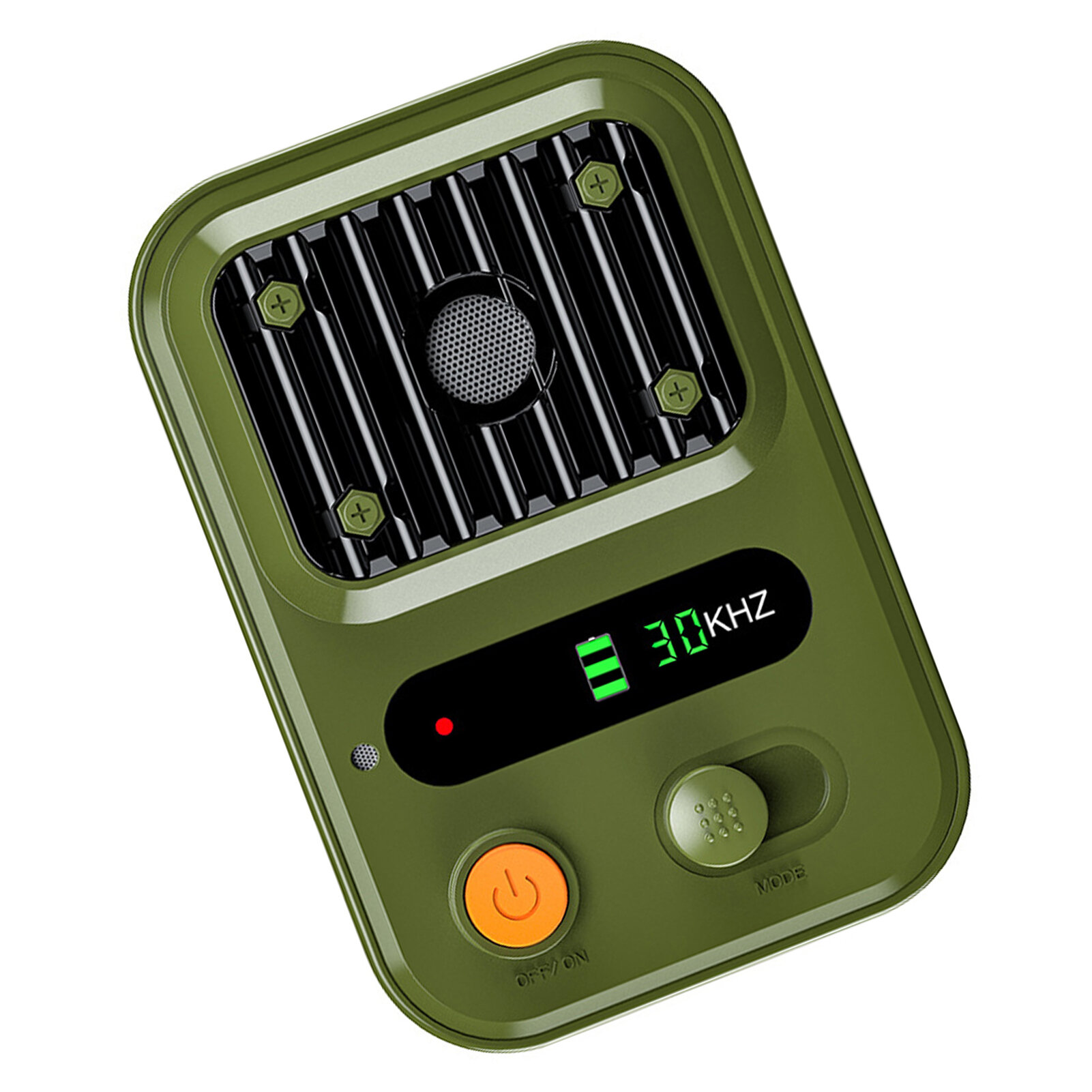 Ultrasonic Dog Repeller Bark Deterrent Devices Waterproof Rechargeable Portable Three Modes Multifunctional Anti-Noise Anti-Barking Pet Trainer Barking Silencer Indoor & Outdoor