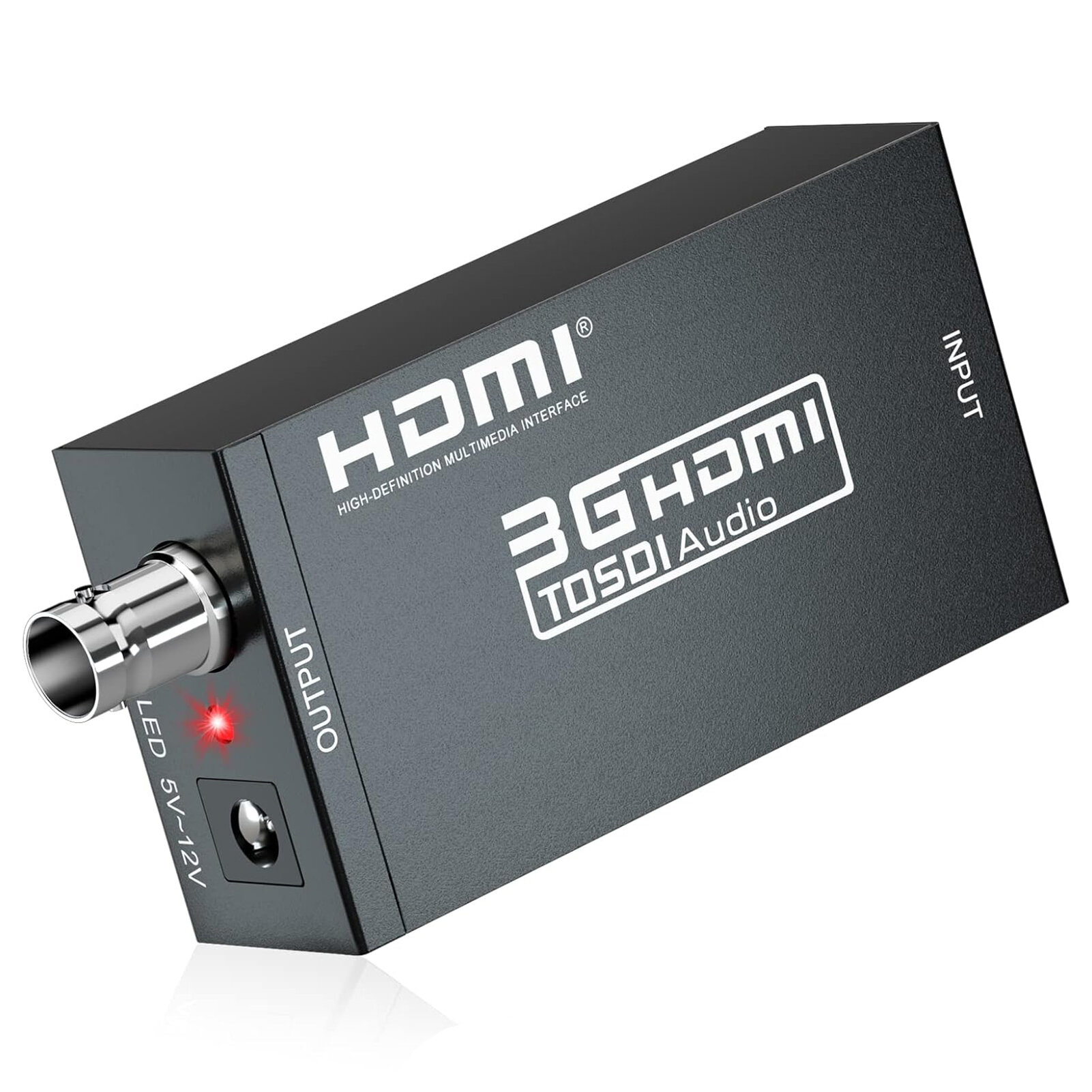 Высококачественный мультимедийный интерфейс HDMI в SDI конвертер HDMI-совместимый конвертер сигналов SDI Аудио встраиватель Поддержка 1080P для камеры и домашнего кинотеатра