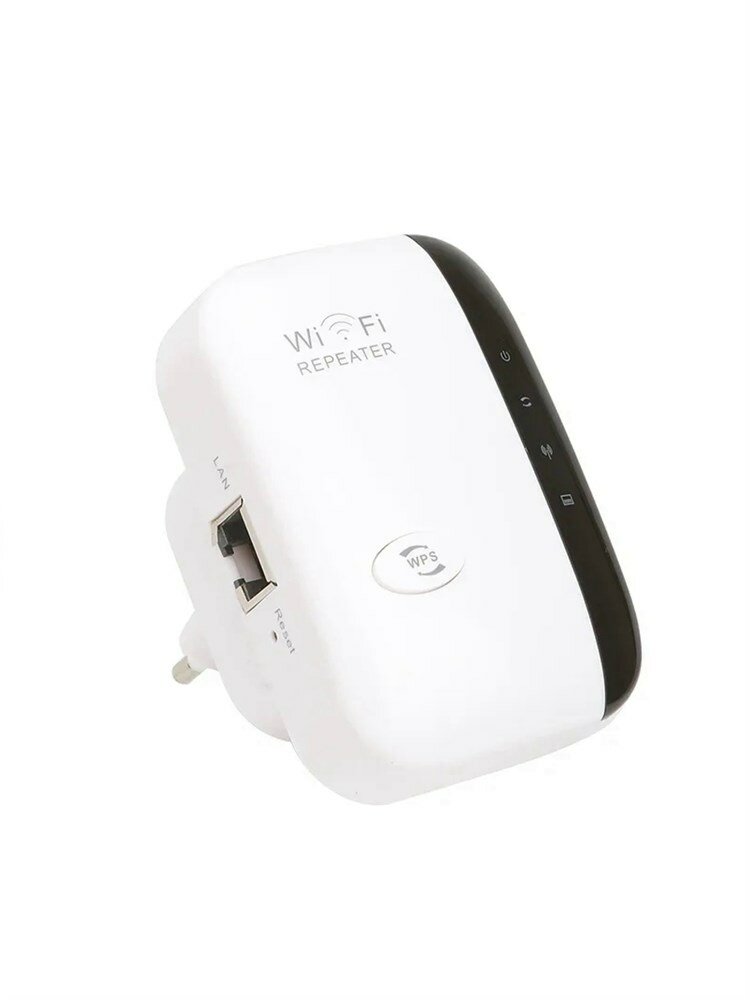 ANNI Усилитель беспроводного сигнала Anni Wireless-N Wi-Fi Repeater белый