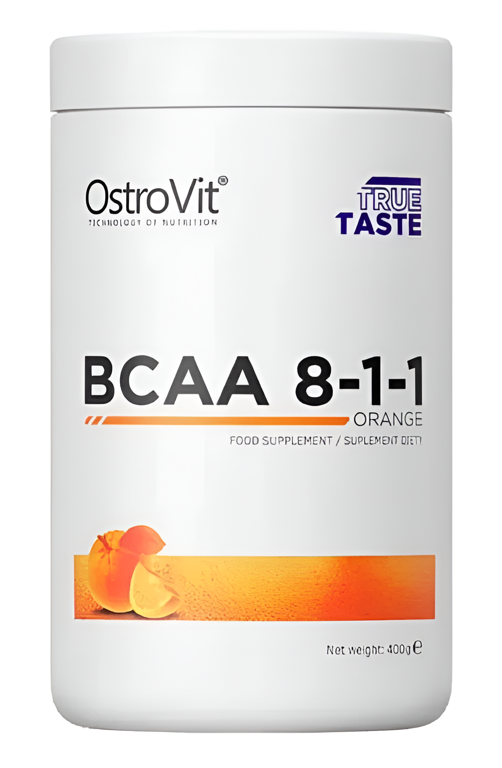 BCAA Ostrovit, в порошке, для восстановления, 400 г, апельсин