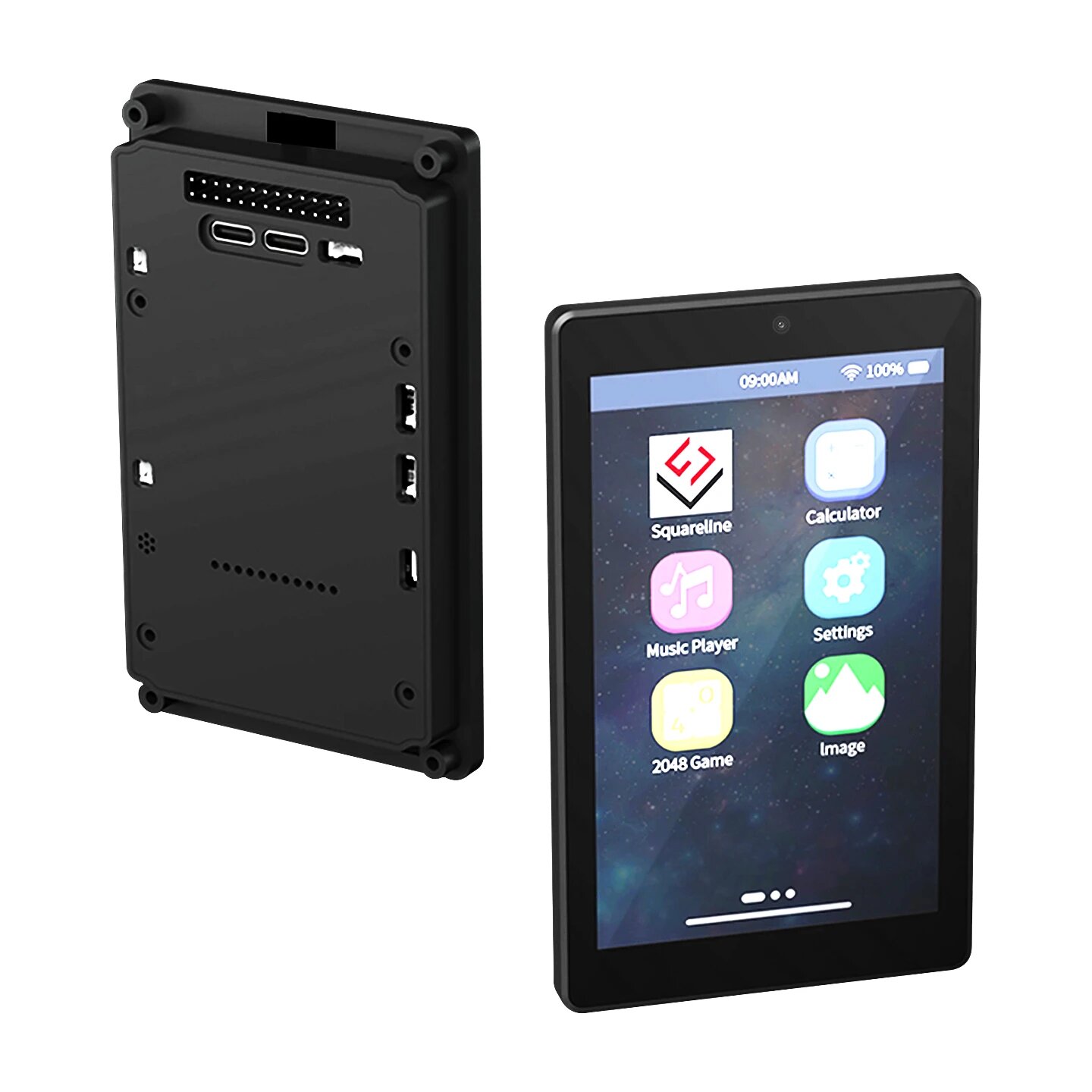 Демонстрационная доска SHCHV ESP32 P4 4.3 Inch with Case