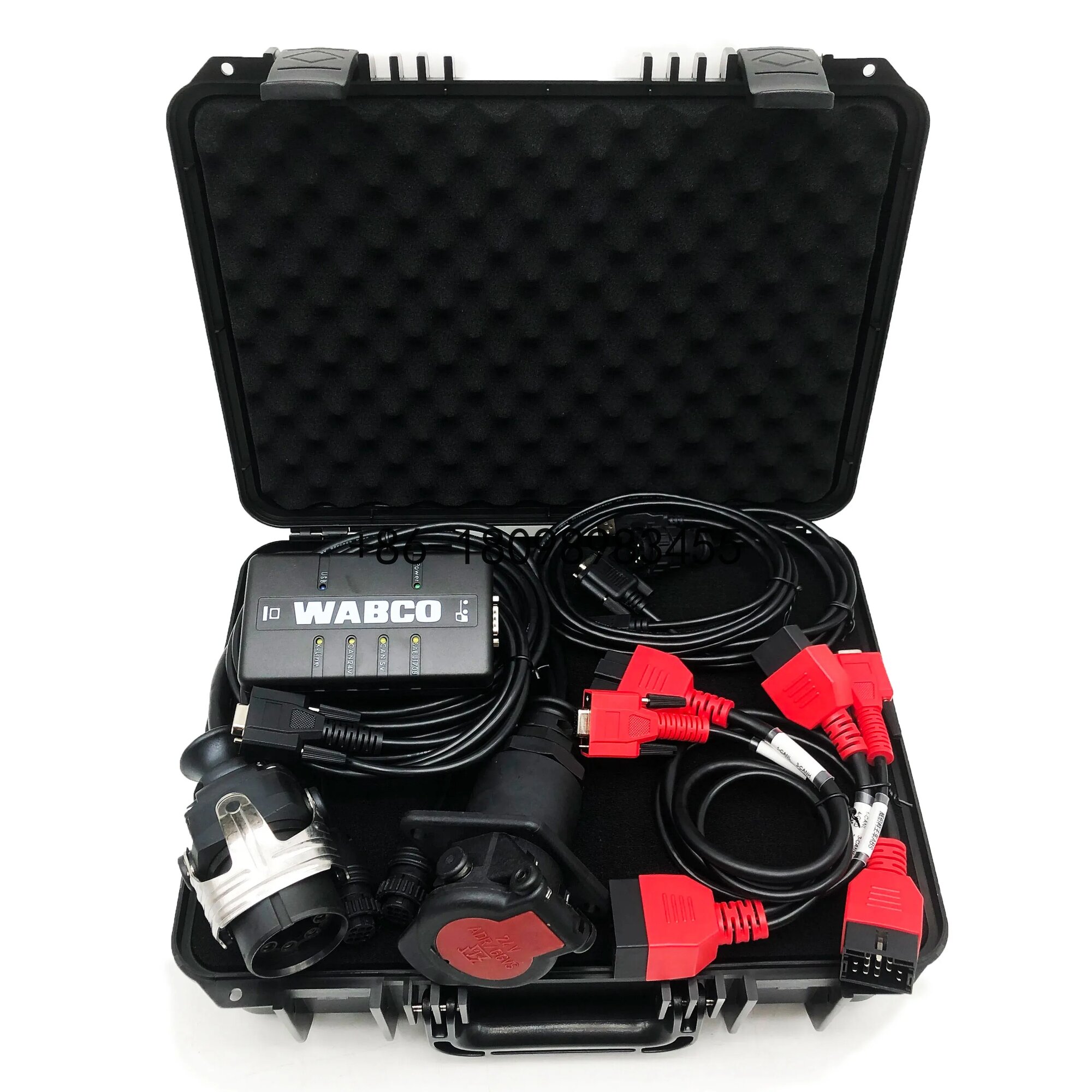 Для WABCO DIAGNOSTIC KIT интерфейс WDI ABS EBS WABCO инструмент для диагностики прицепов и грузовиков OBDII для сканера грузовиков wabco