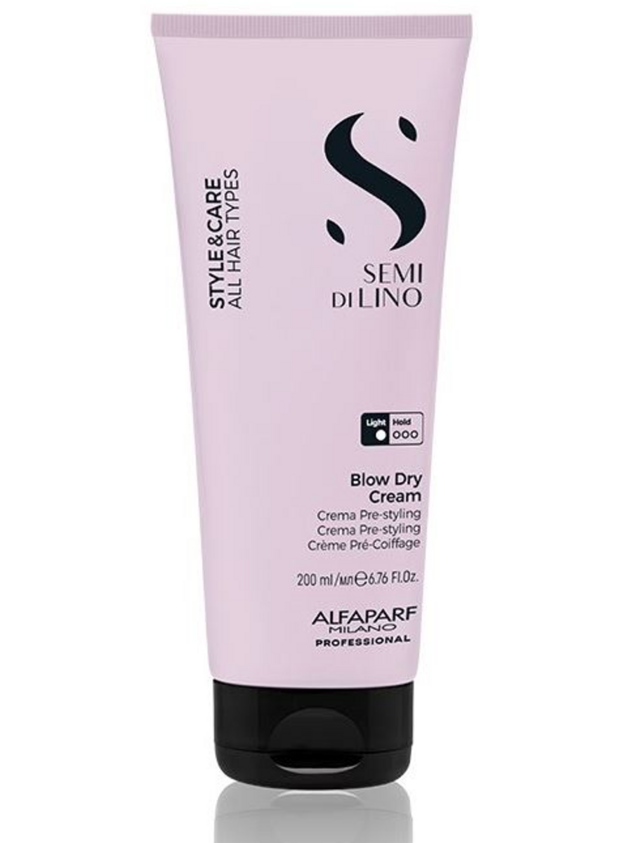 Крем Alfaparf Milano Style & Care Blow Dry Разглаживающий крем лёгкой фиксации, 200 мл