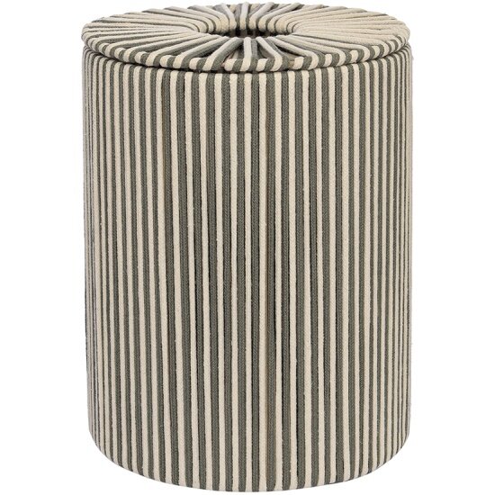 Корзина Tkano плетеная Dholak Grey из коллекции Ethnic, размер M