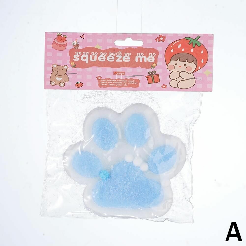 Сквиш большая лапка Игрушка для снятия стресса Кошачья лапа