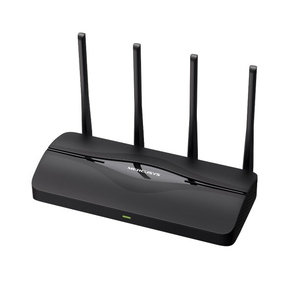 Роутер MERCUSYS MR27BE Wi-Fi 7 BE3600 688 Мбит/с (2,4 ГГц) 2880 Мбит/с (5 ГГц) WiFi 6 (802.11ax) WiFi 7 (802.11be) Mesh