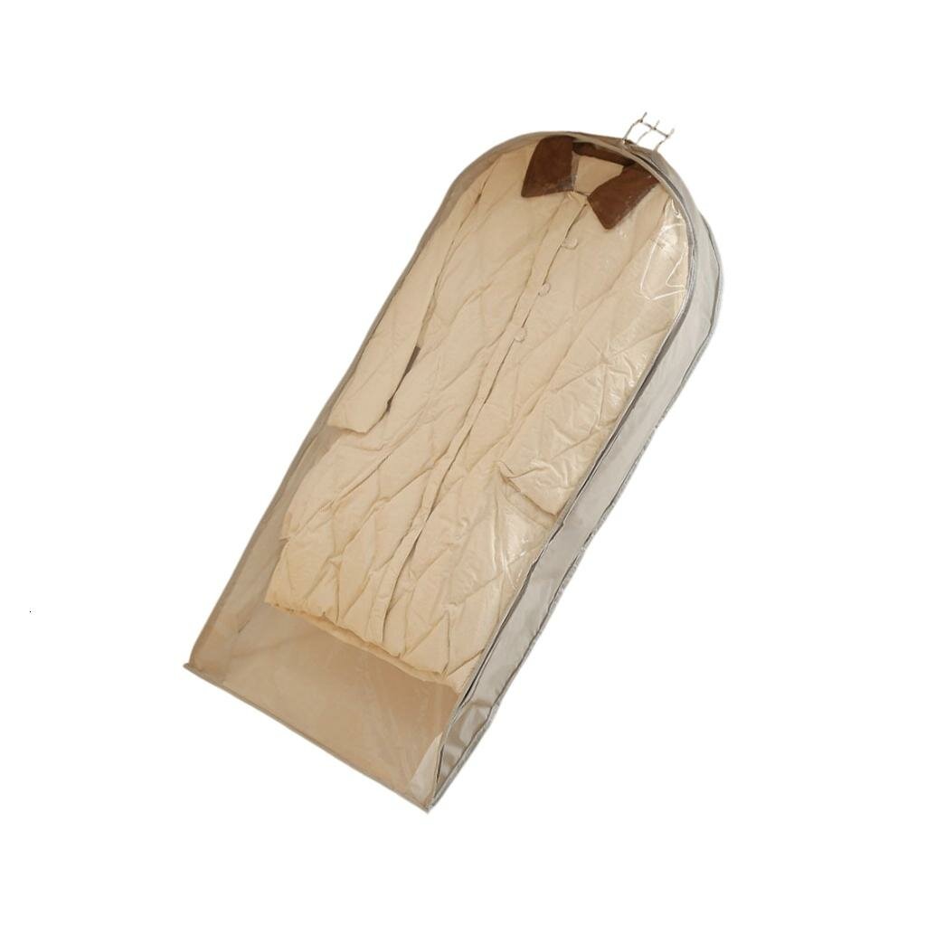 Сжимаемый пакет для хранения одежды из ткани PEVA, Серый - M