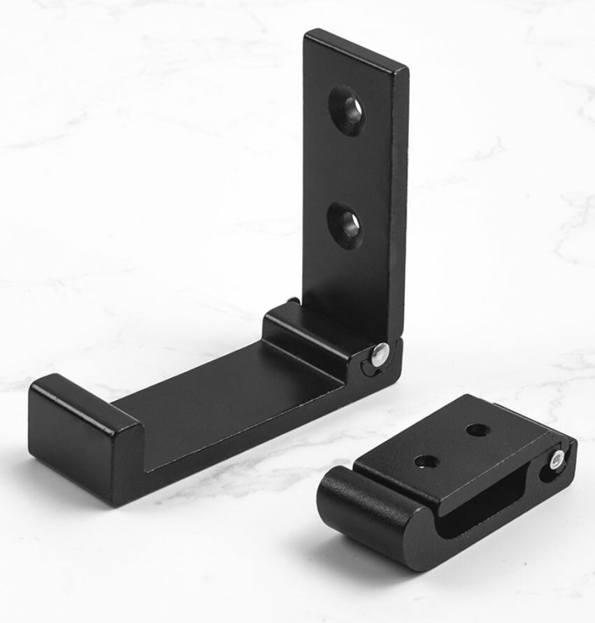 LAMIRO Кронштейн для оружия с полкой, 2 пары крючков для крепления на стене, безопасный держатель.