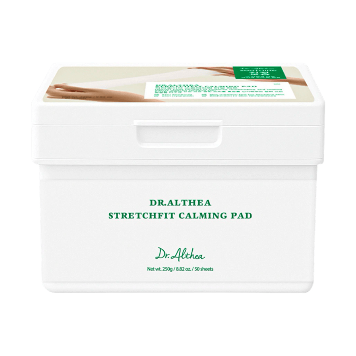 Успокаивающие пэды с центеллой и цинком StretchFit Calming Pad,50 шт, Dr.Althea