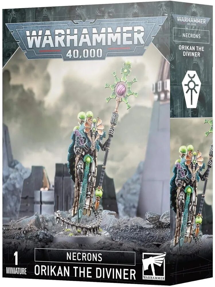 Миниатюры Warhammer 40,000: Necrons: Orikan The Diviner